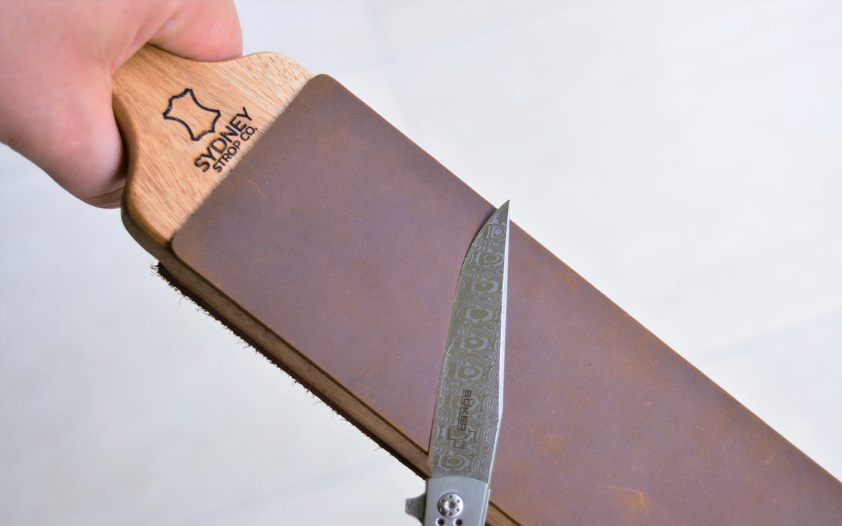 The Ins and Outs of Using a Strop: Achieving a Razor Sharp Edge on You ...